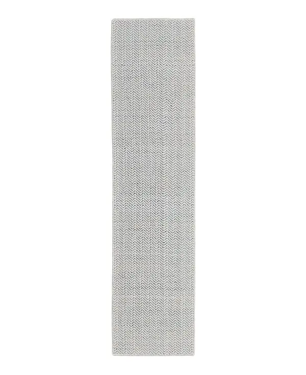 RADICI Polo 354 Runner Area Rug, 2'6 X 10 - Sky