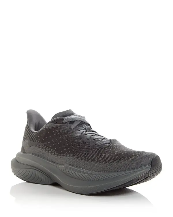 HOKA® Mach 6 Low Top Sneakers - Black