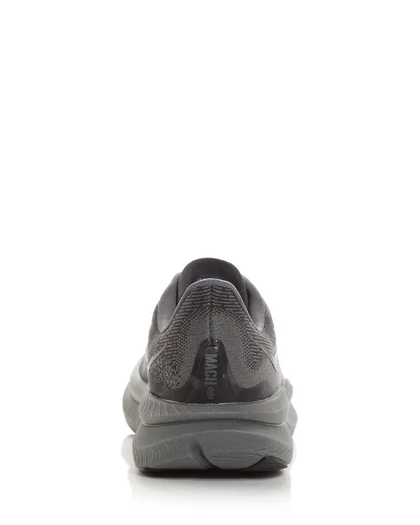 HOKA® Mach 6 Running Sneakers - Black