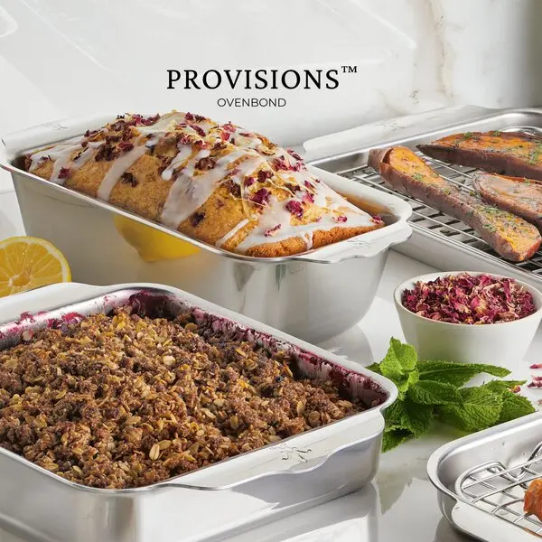 HESTAN Ovenbond 9 X 5 Tri-ply Clad Steel 1lbs. Loaf Pan