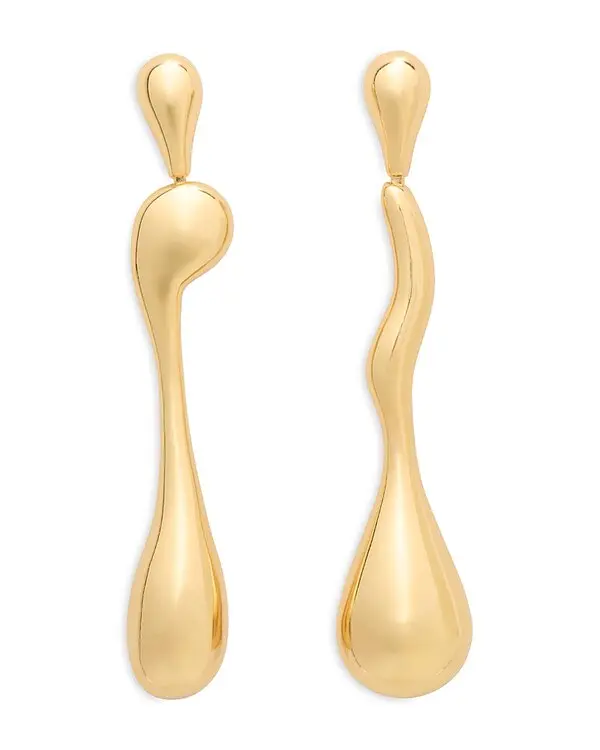 Kate Spade New York Molten Linear Drop Earrings - Gold
