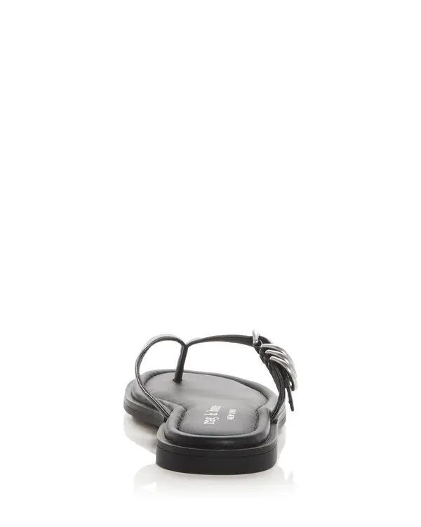 Rag & Bone Gia Thong Sandals - Black