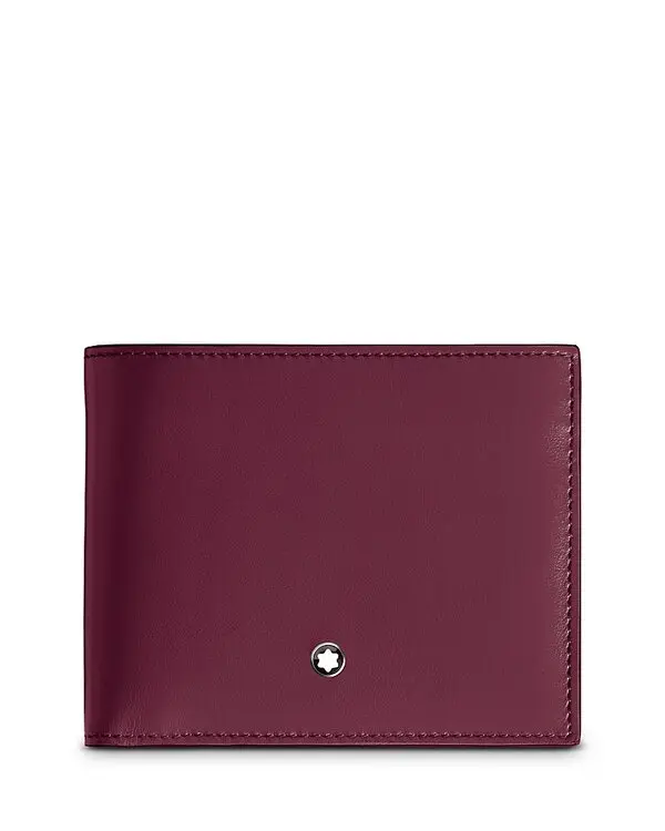 Montblanc Meisterstuck Leather Wallet - Dark Red