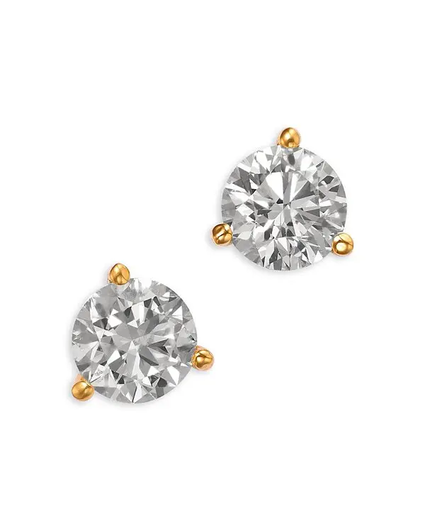 Bloomingdale'S 2.0 Tcw Certified Diamond 14k Yellow Stud Earrings - Gold
