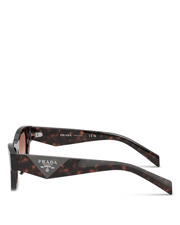Prada Symbole Butterfly Sunglasses, 53mm - Bordeaux