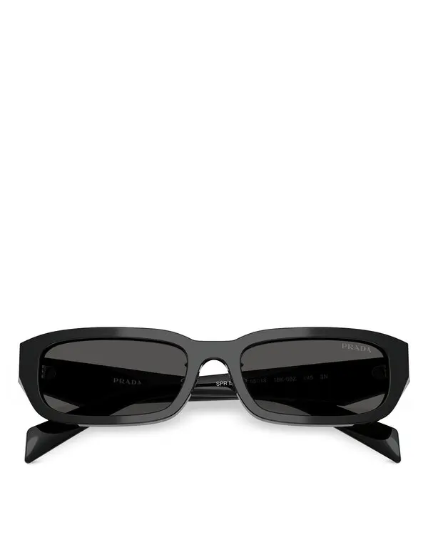 Prada Symbole Rectangle Sunglasses, 55mm
