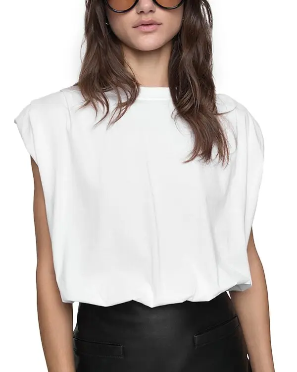 Rebecca Minkoff Holly Sleeveless Top - Bright White