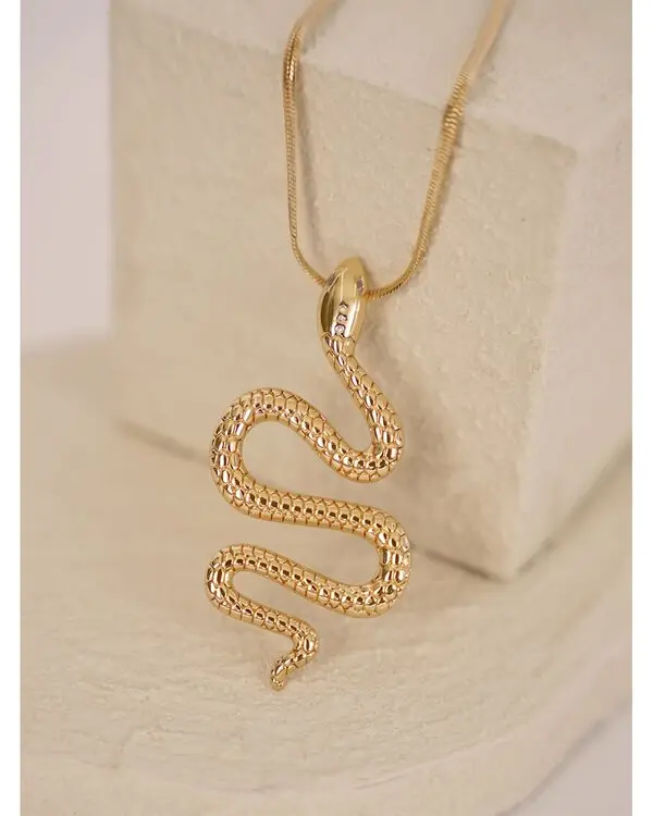 Ettika Serpentina Pendant Necklace