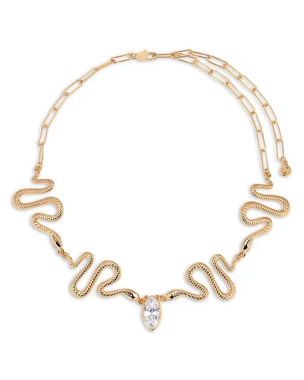 Ettika Serpentina Choker - Gold