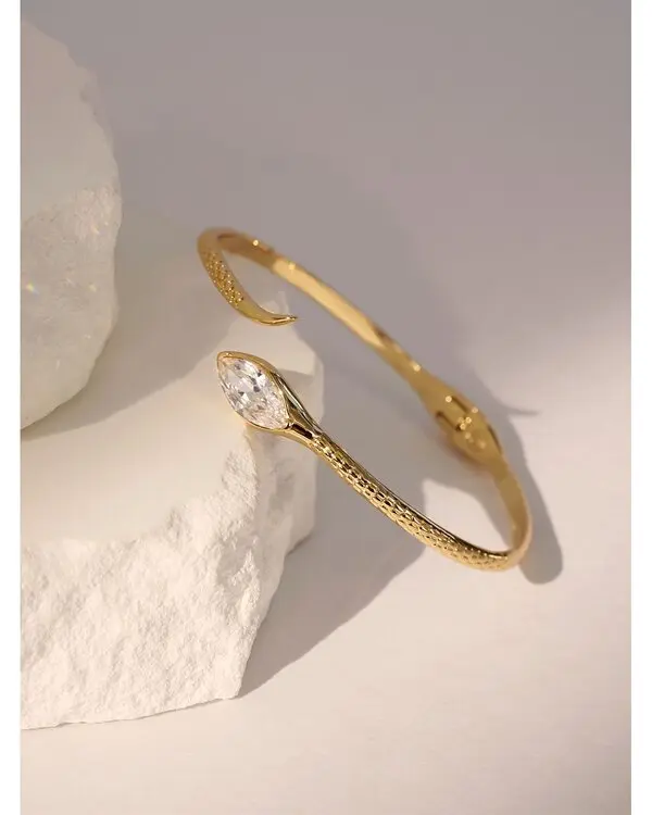 Ettika Marquise Crystal Cuff Bracelet