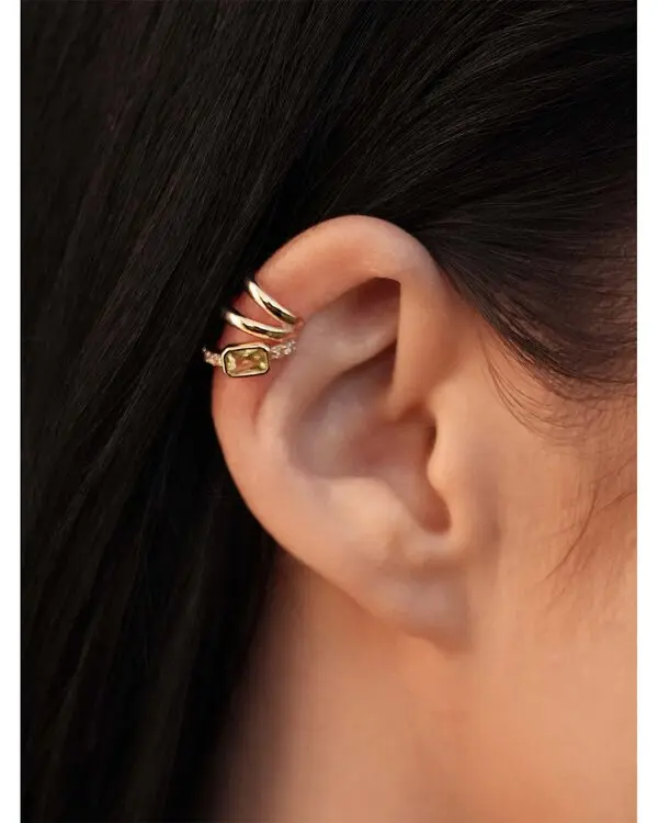 Ettika Cluster Ear Cuff - Gold