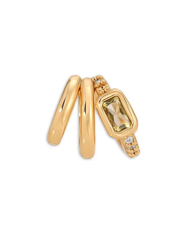 Ettika Cluster Ear Cuff - Gold