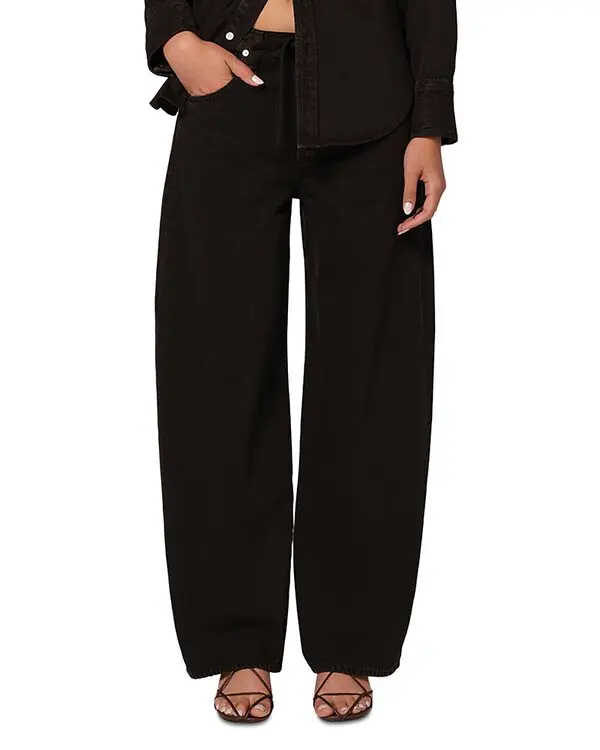 Citizens Of Humanity Brynn High Rise Wide Leg Jeans - Carob