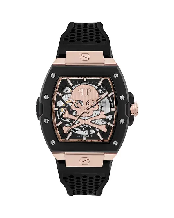 Philipp Plein The $keleton 2.0 Watch, 44mm - Black/black