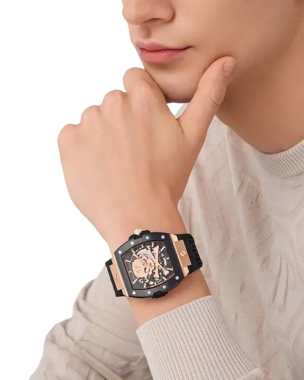 Philipp Plein The $keleton 2.0 Automatic Watch, 44mm - Two Tone