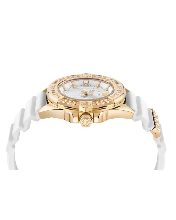 Philipp Plein Plein Majesty Watch, 38mm - White/white