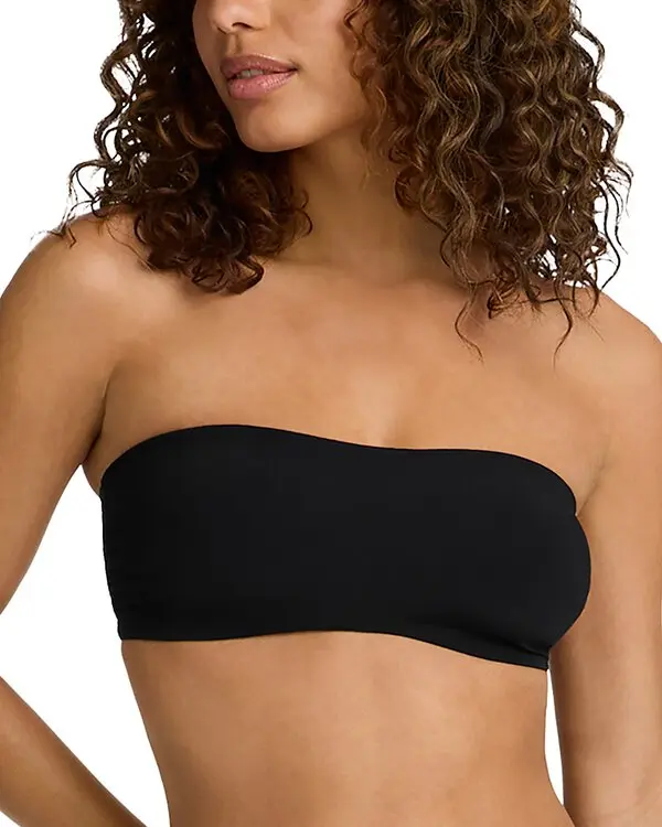 Commando Double Take Lace Bandeau Bra - Black