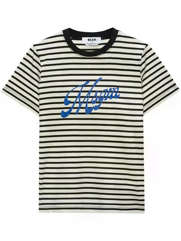 MSGM Logo-print T-shirt