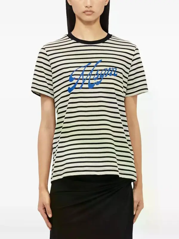 MSGM Logo-print T-shirt