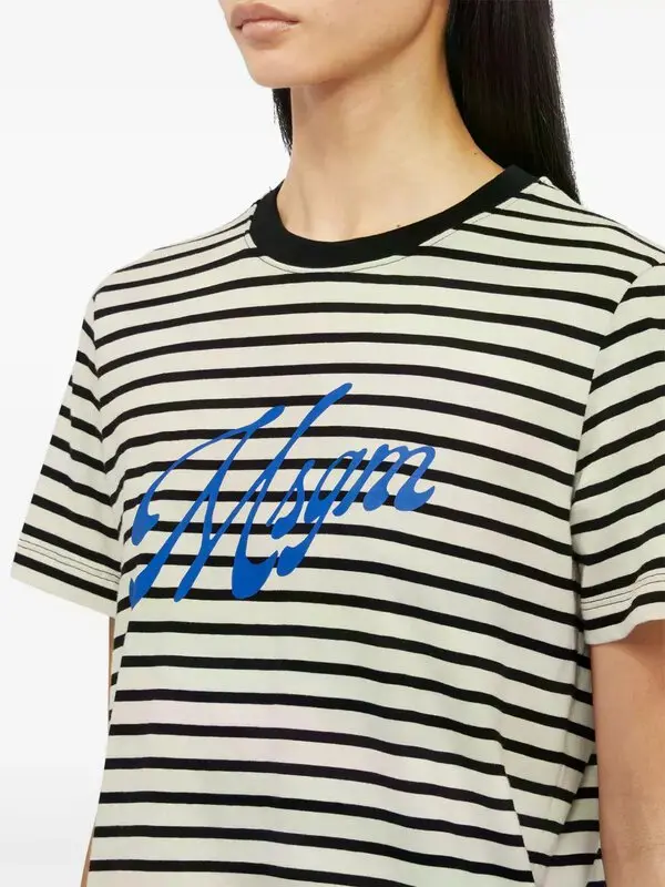 MSGM Logo-print T-shirt