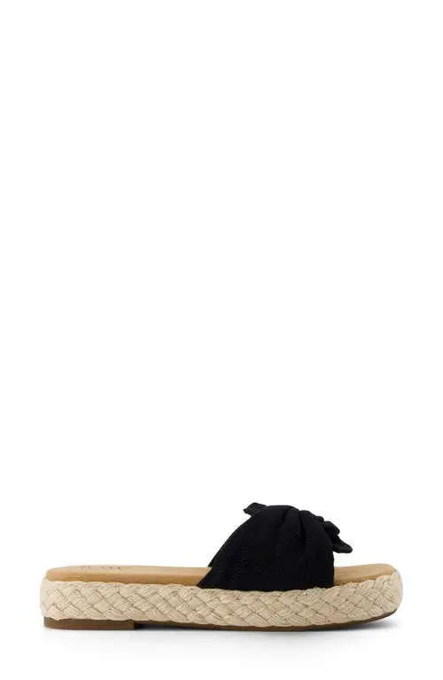 Toms Abby Platform Slide Sandal - Black