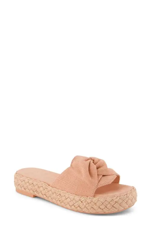 Toms Abby Platform Slide Sandal - Medium Pink