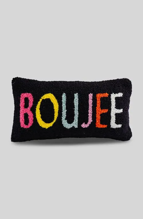 FURBISH Boujee Hook Pillow - Black