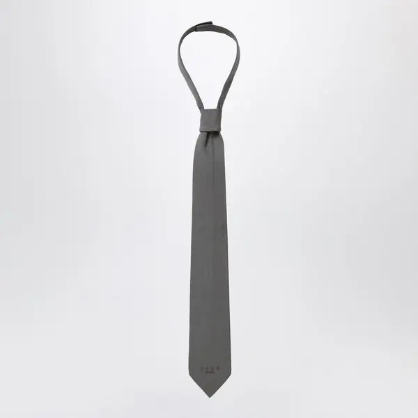 1989 STUDIO Woven Neck Tie - Grey