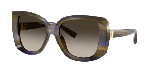 Dolce & Gabbana Full Rim Sunglasses - Brown Gradient