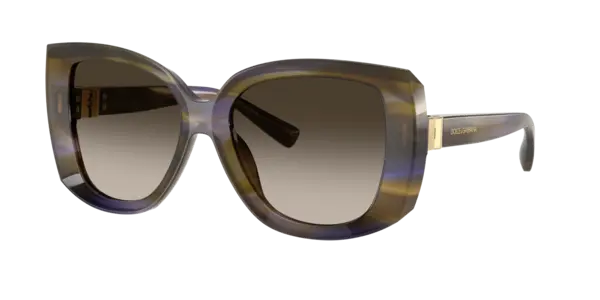 Dolce & Gabbana Full Rim Sunglasses - Brown Gradient