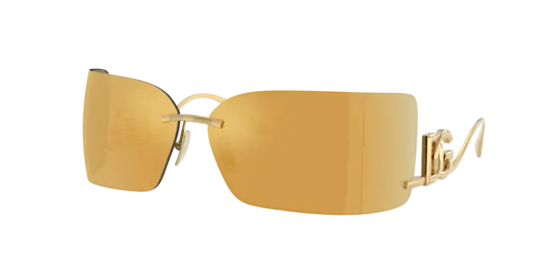 Dolce & Gabbana Sunglasses - Brown Mirror Gold