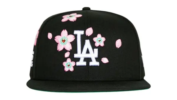 New Era X Takashi Murakami X Mlb World Tour Tokyo Series 2025 59fifty Dodgers Fitted Cap - Black