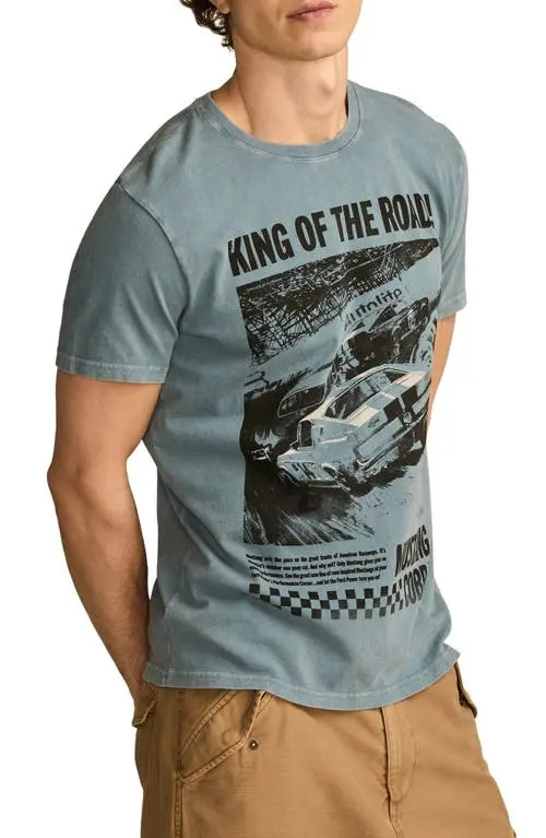 Lucky Brand Mustang Cobra Cotton Graphic T-shirt
