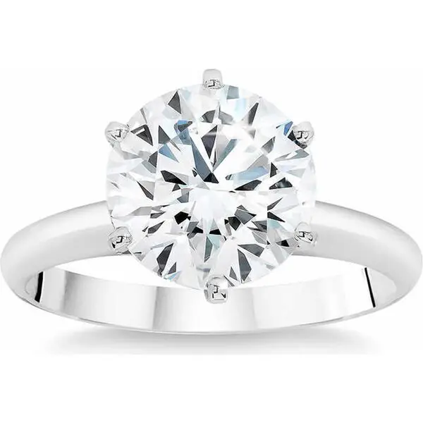BLISS DIAMOND 3ct Lab Grown Solitaire Engagement Ring