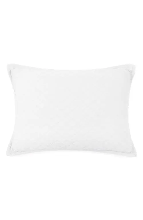 POM POM AT HOME Monaco Pillow Sham - White