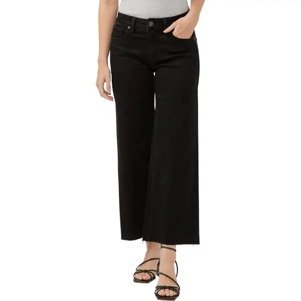 SILVER JEANS CO. Suki Curvy Mid Rise Wide Leg Jeans