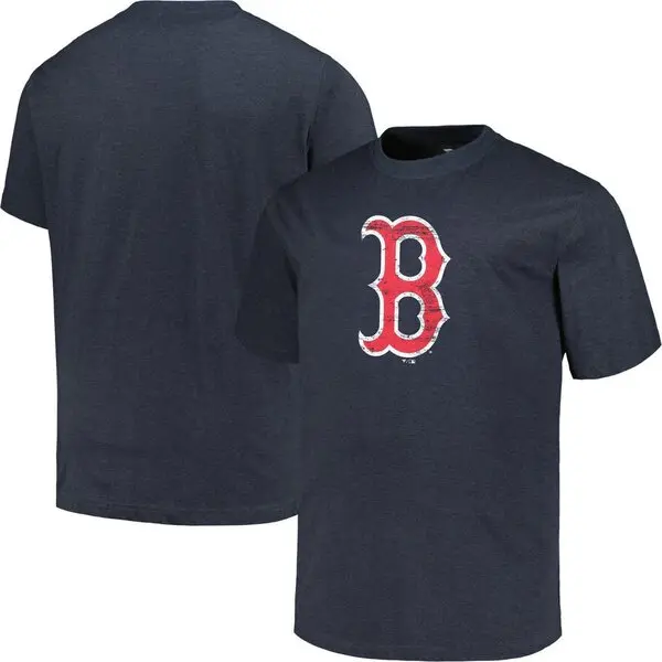 Profile Boston Red Sox Big & Tall Weathered Logo T-shirt