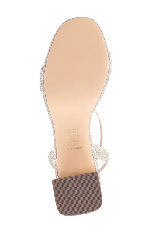 Nina Bergen Ankle Strap Sandal - Soft Platino