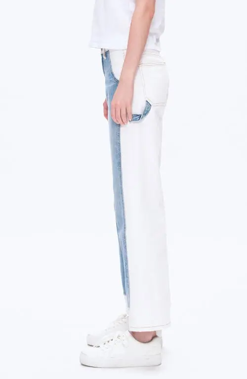 BAYEAS Jeremy Two-tone Wide Leg Jeans