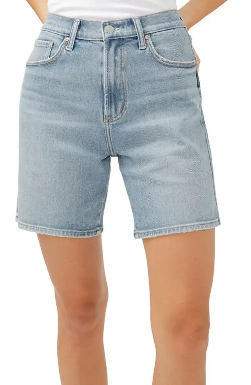 SILVER JEANS CO. High Waist Denim Shorts