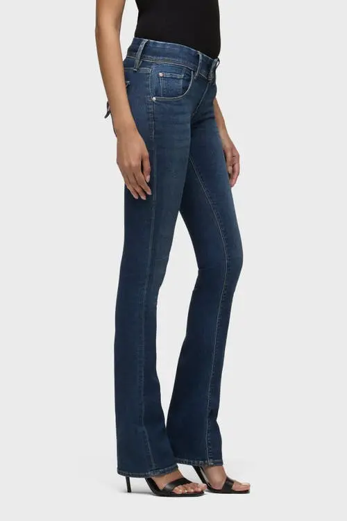 Hudson Jeans Beth Mid-rise Baby Bootcut Jean - Obsess