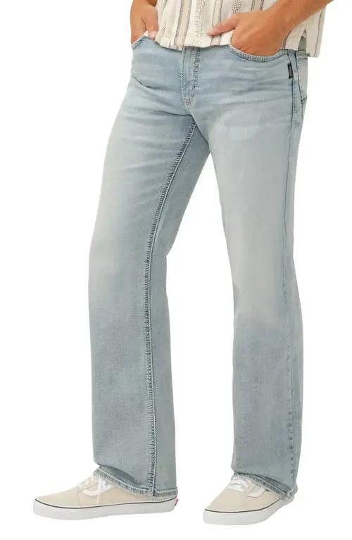 SILVER JEANS CO. Zac Relaxed Fit Straight Leg Jeans