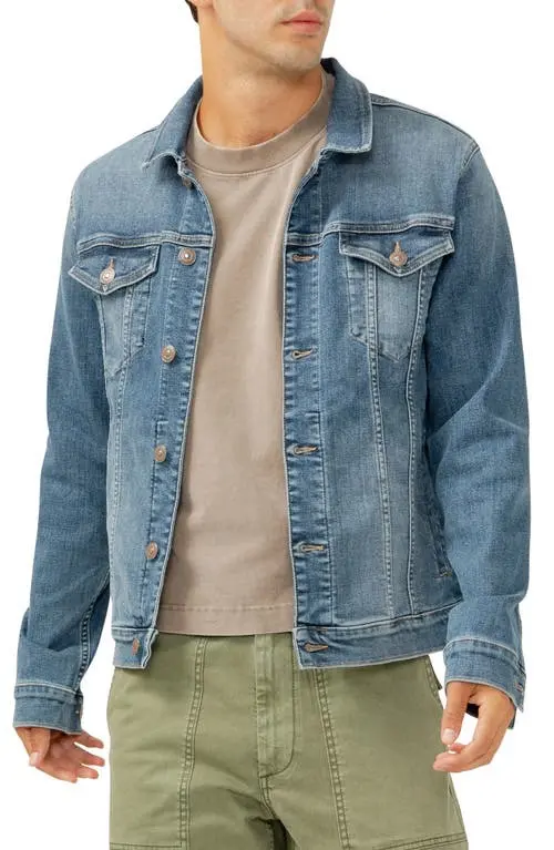 SILVER JEANS CO. Denim Trucker Jacket - Indigo