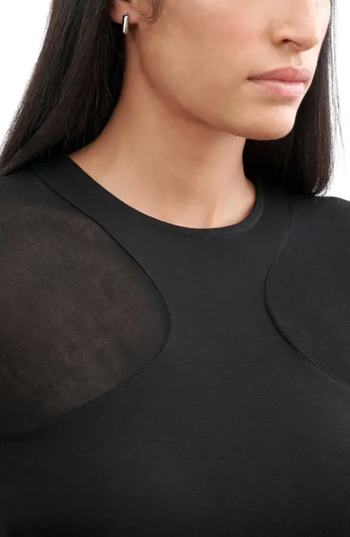 MARCELLA Contrast Knit Top