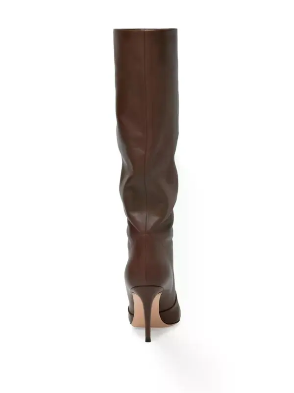 GIANVITO ROSSI 85mm Hansen Boots - Brown