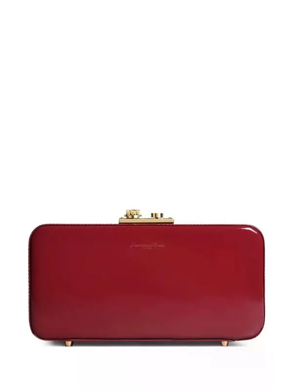 GIANVITO ROSSI Vali Clutch - Red