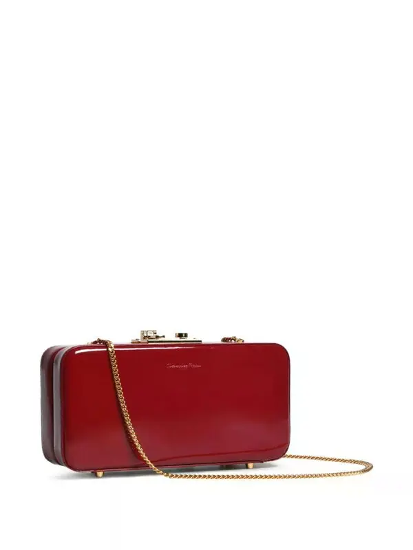 GIANVITO ROSSI Vali Clutch - Red