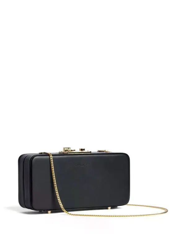 GIANVITO ROSSI Vali Clutch Bag - Black
