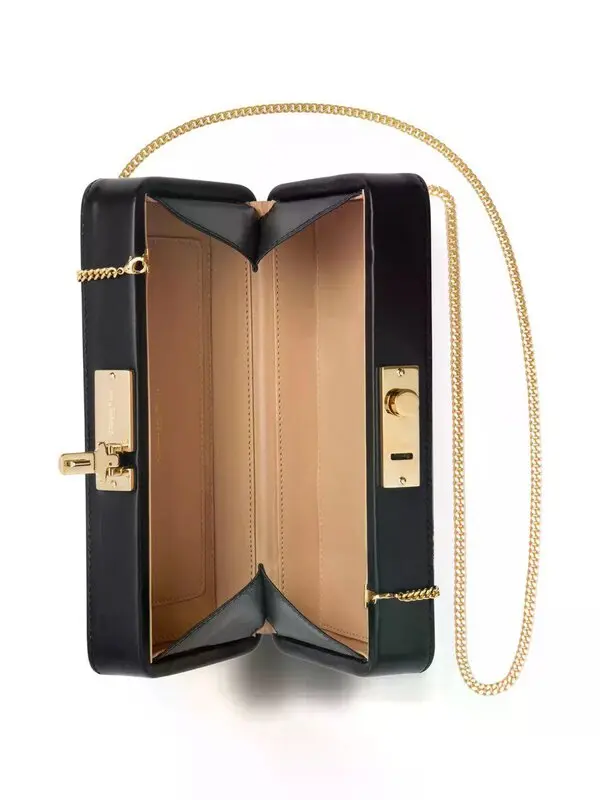 GIANVITO ROSSI Vali Clutch Bag - Black