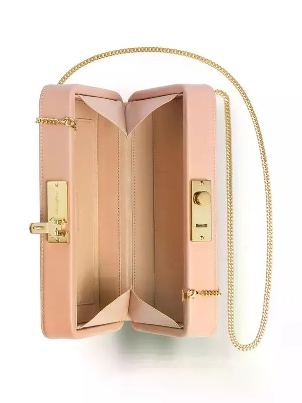 GIANVITO ROSSI Vali Clutch - Neutrals